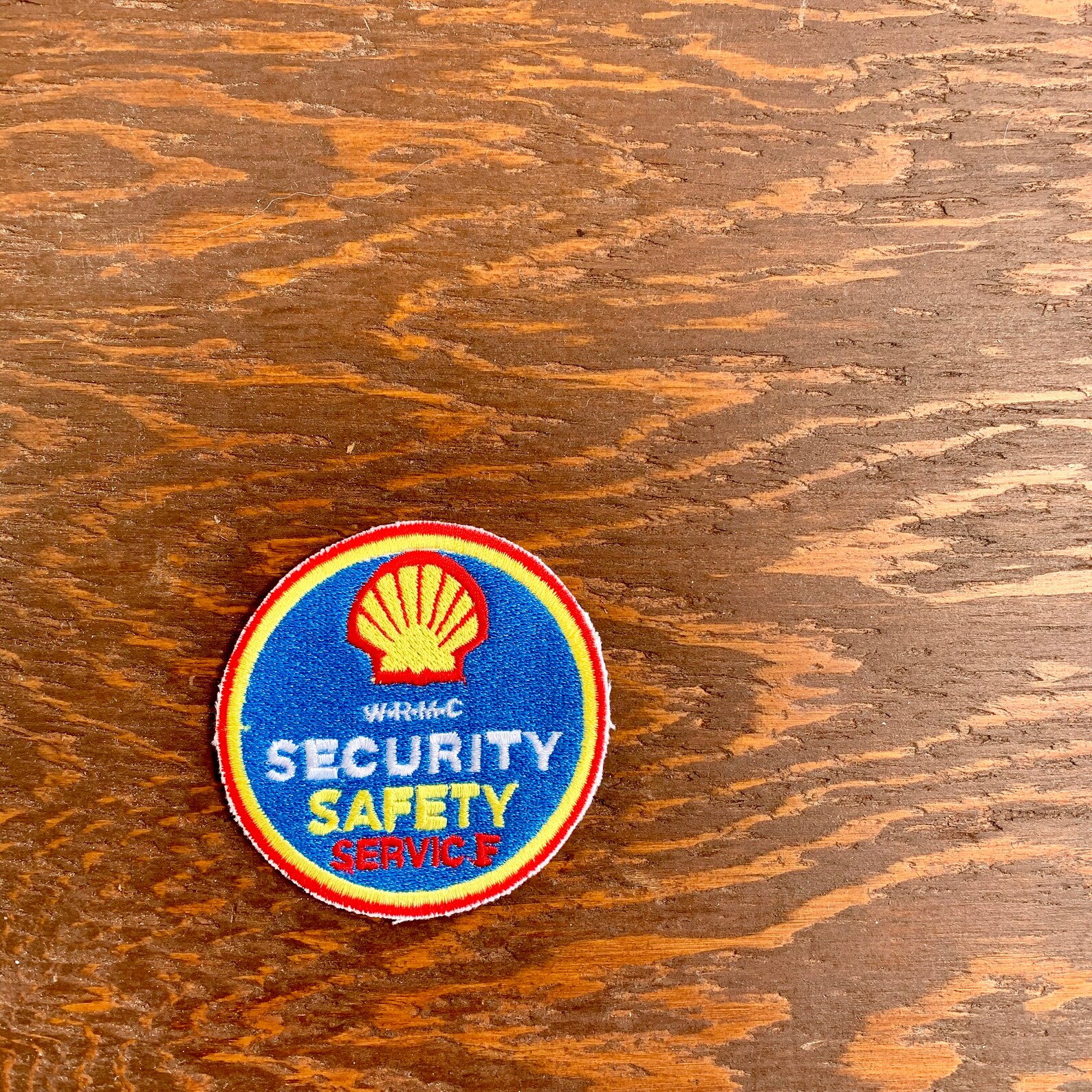 Shell WRMC Security Safety Service Work Shirt Uniform Patch - Etsy