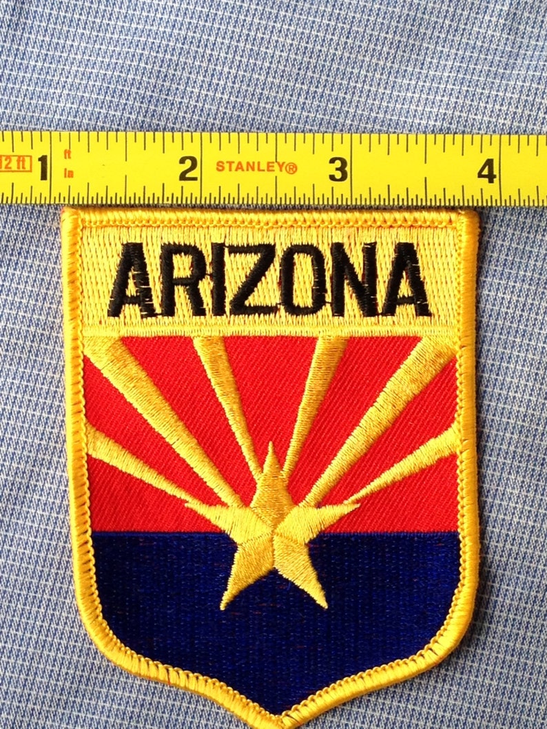 Arizona Flag Souvenir Travel Patch - Etsy