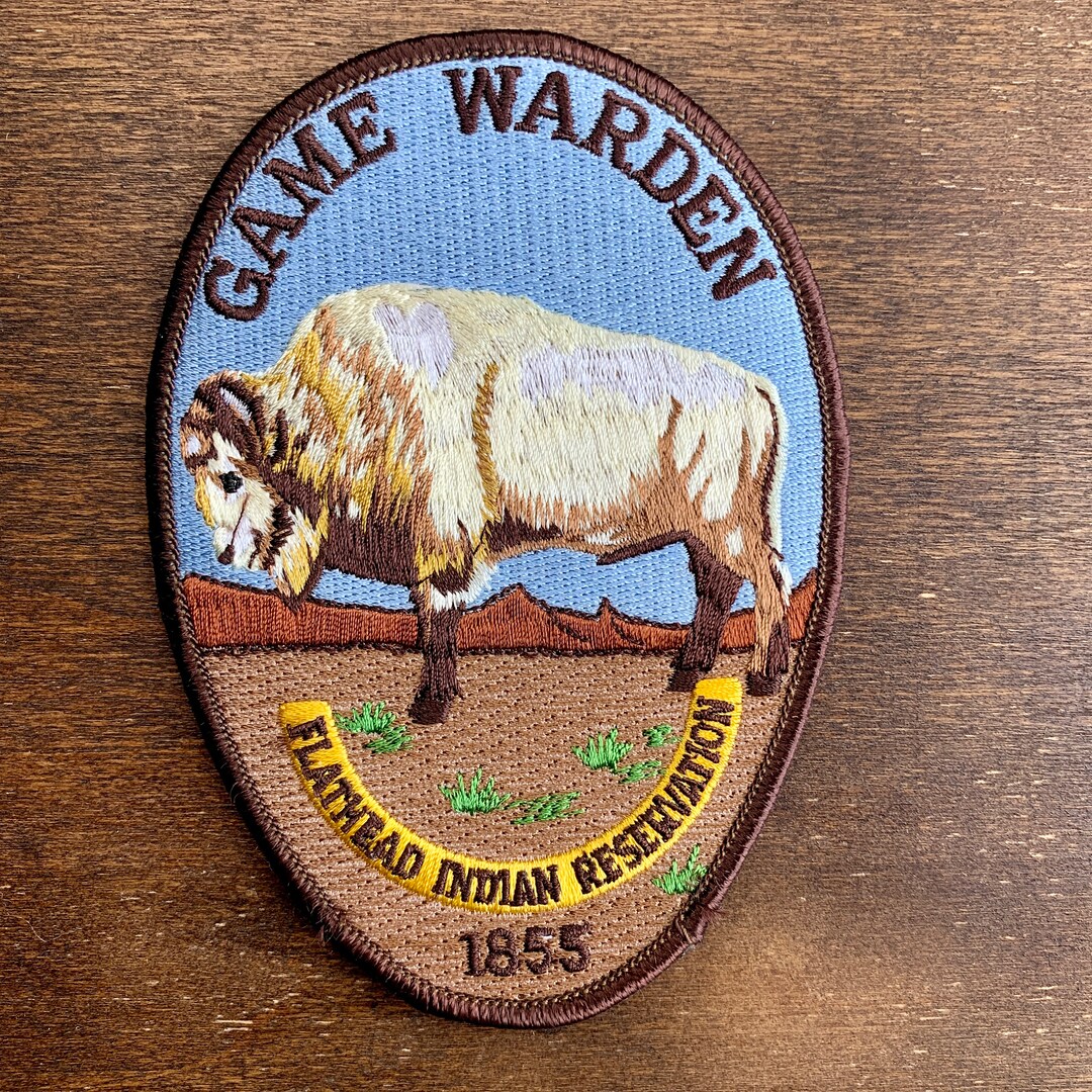 Flathead Indian Reservation Game Warden Vintage Uniform Patch - Etsy