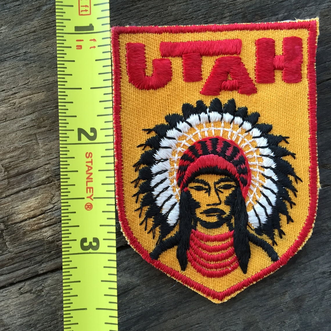 Utah Vintage Souvenir Travel Patch by Voyager | Etsy