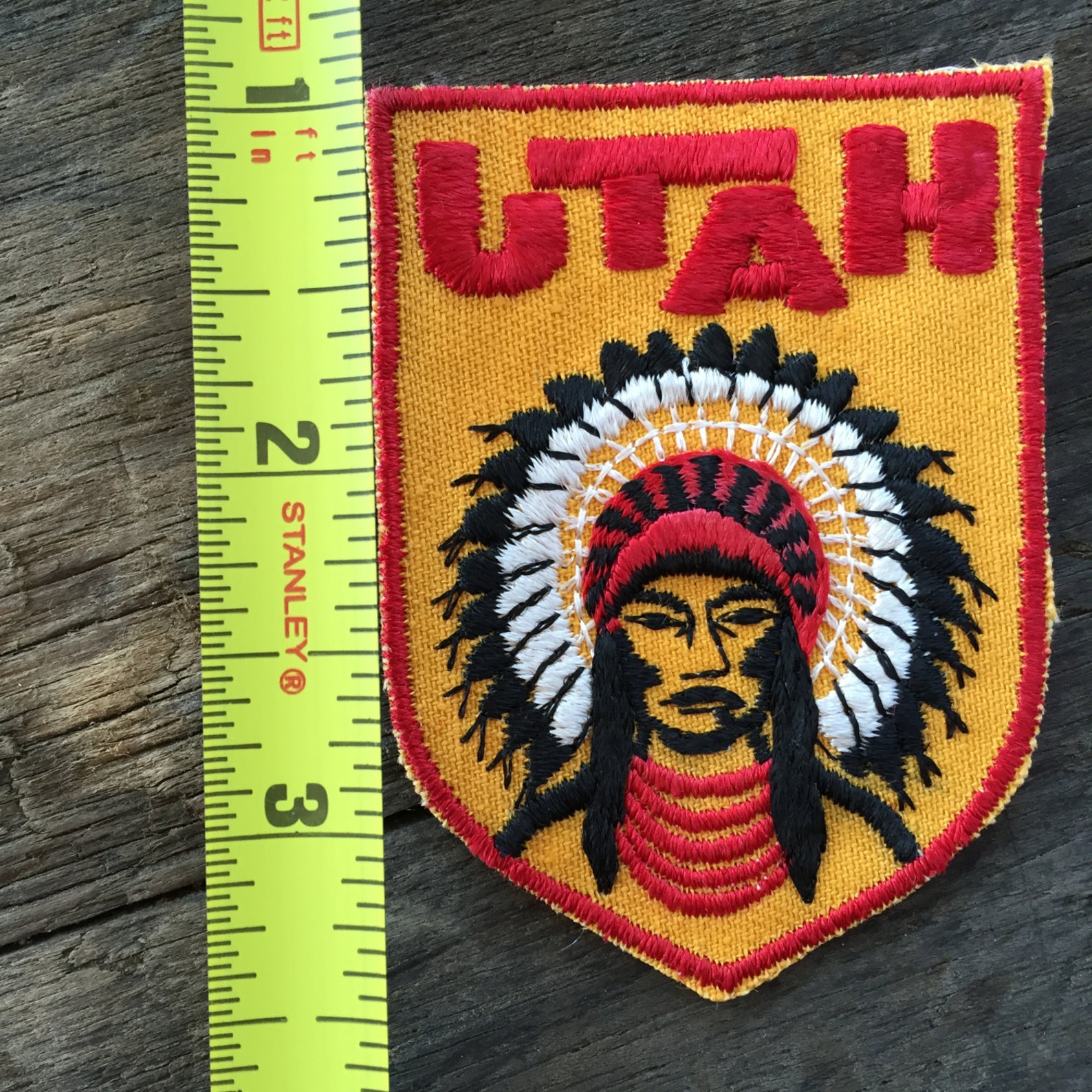 Utah Vintage Souvenir Travel Patch by Voyager - Etsy