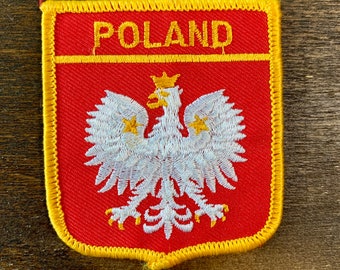Poland Flag Patch - Etsy