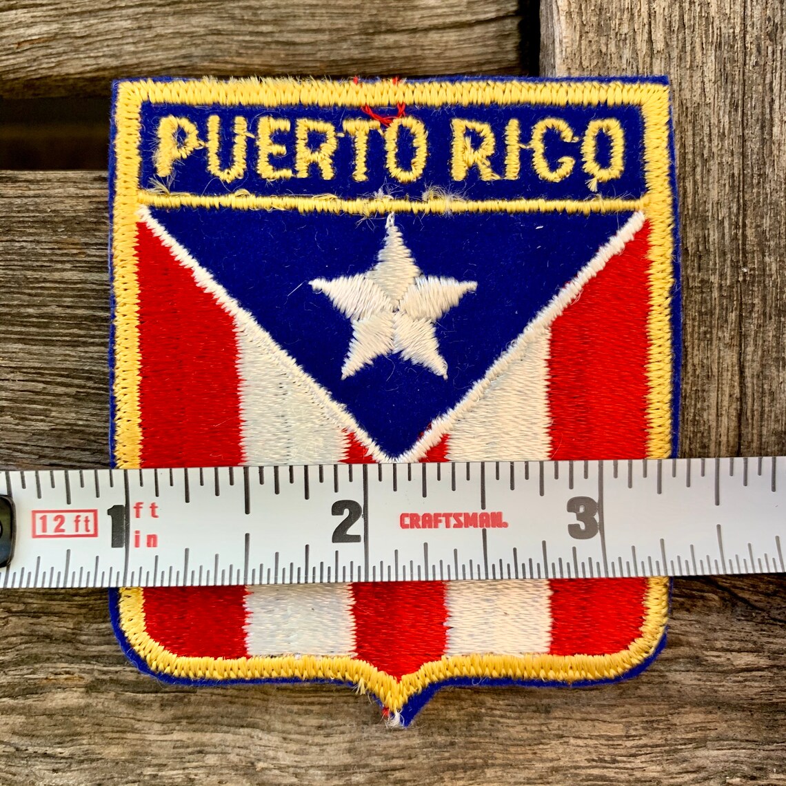Puerto Rico Flag Souvenir Travel Patch - Etsy