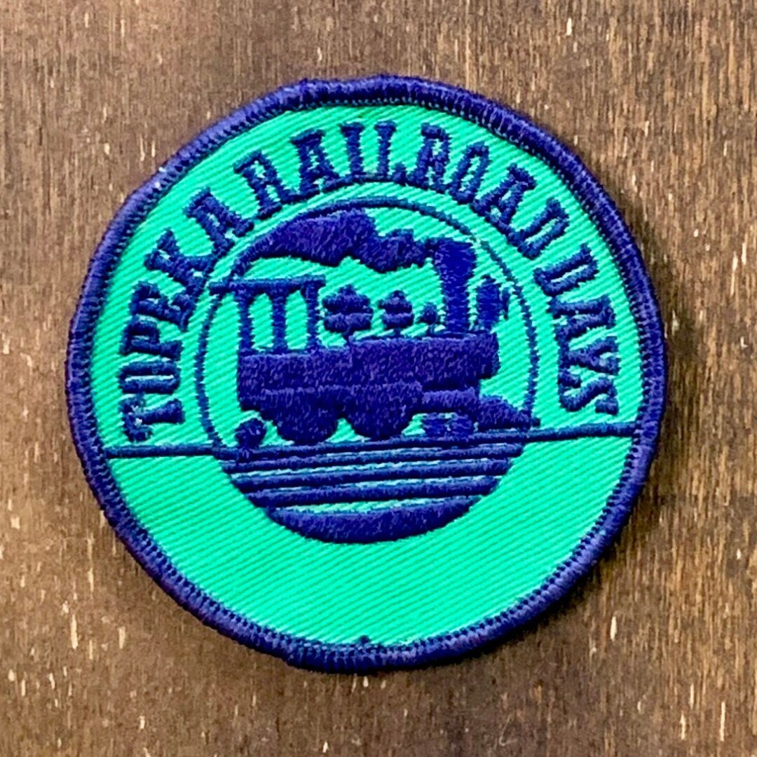 Topeka Railroad Days Patch - Etsy