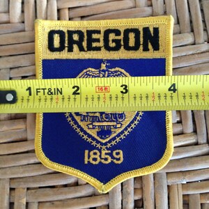 Oregon State Flag Vintage Travel Patch - Etsy