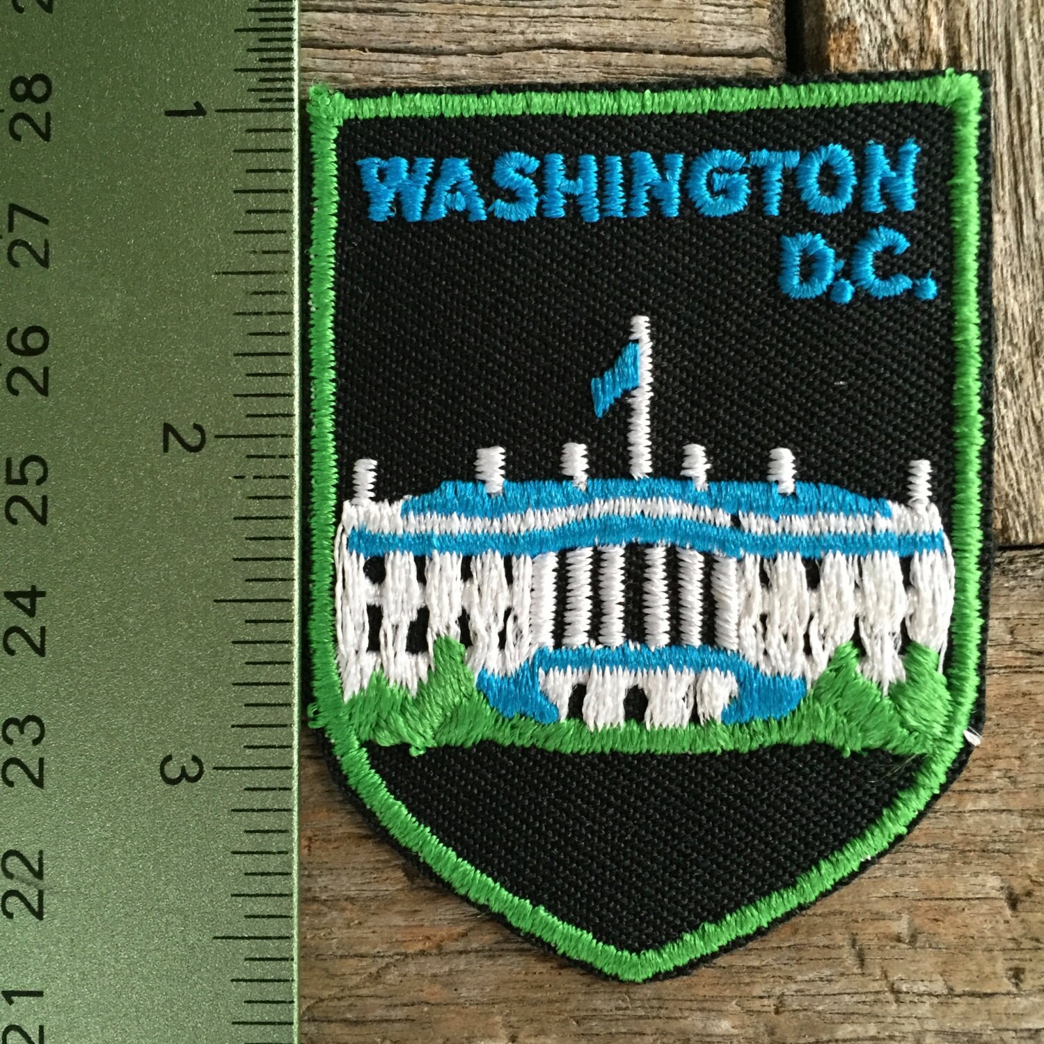 Washington D.C. White House Vintage Souvenir Travel Patch by | Etsy