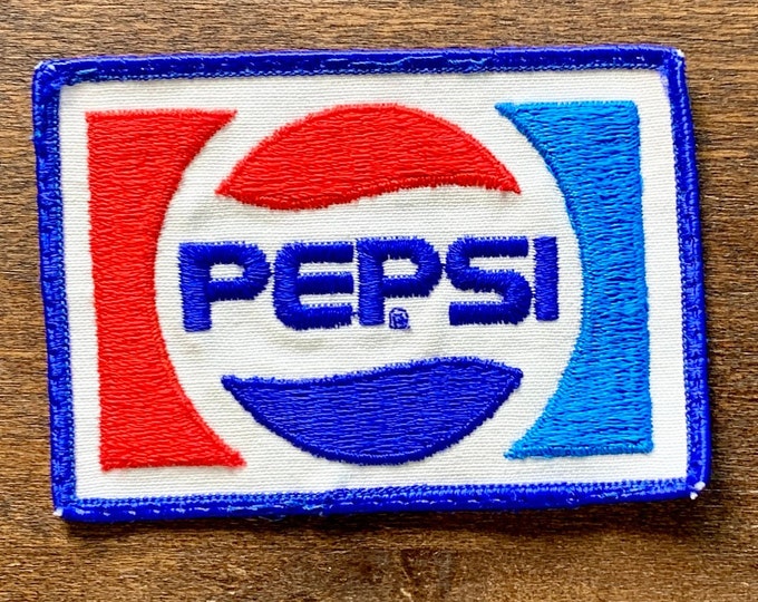 Pepsi. A Work Shirt Uniform Patch With the Old - Etsy