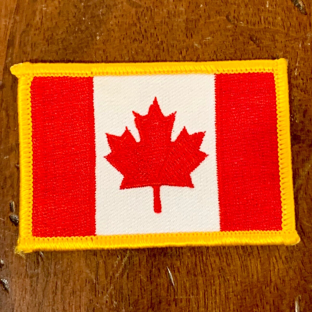 Canadian Flag Vintage Travel Patch | Etsy