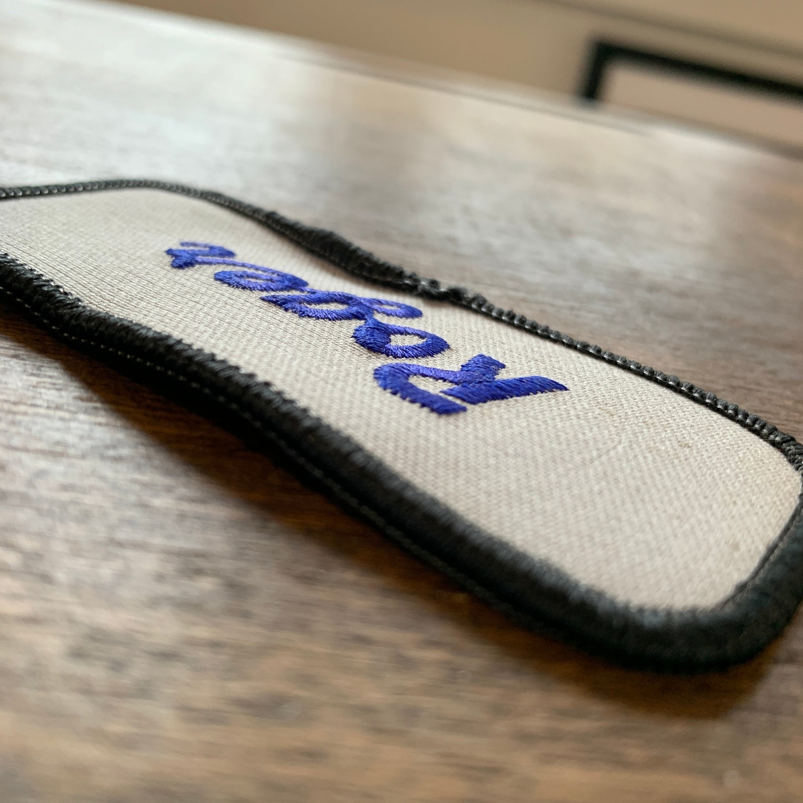 Roger. A White Work Shirt Name Patch That Says - Etsy