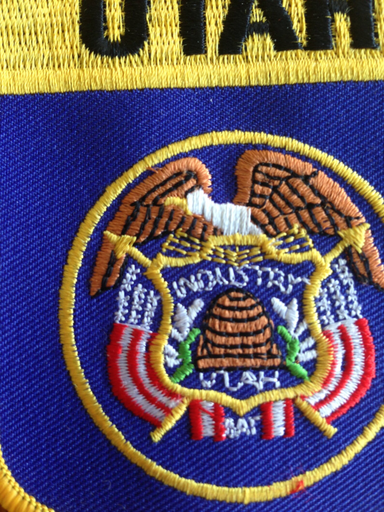 Utah State Flag Vintage Travel Patch | Etsy