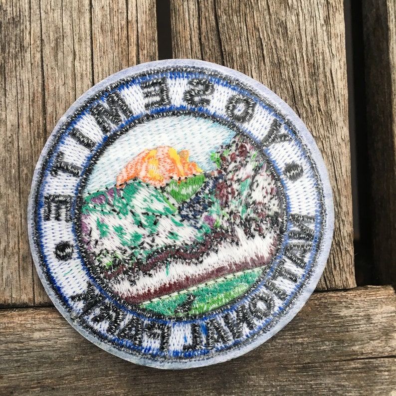 Yosemite National Park Travel Patch | Etsy