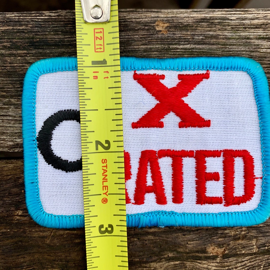 X-rated Vintage Novelty Patch - Etsy