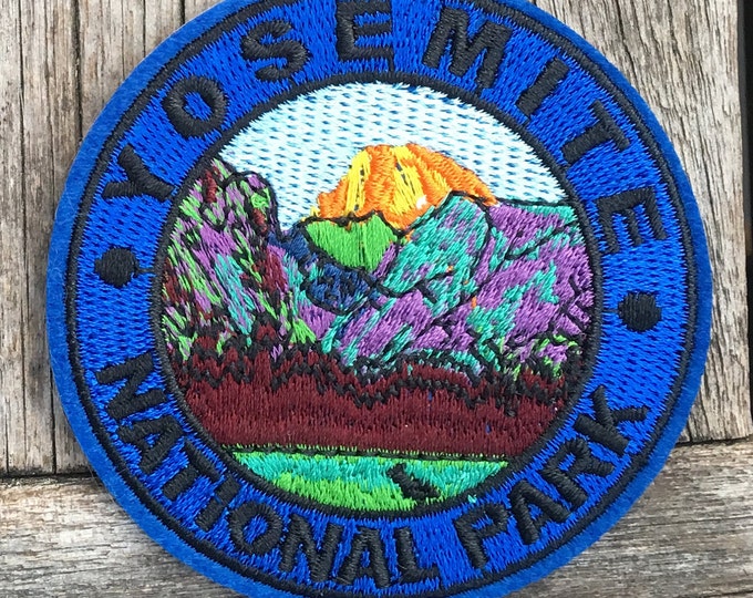 Yosemite National Park Travel Patch - Etsy
