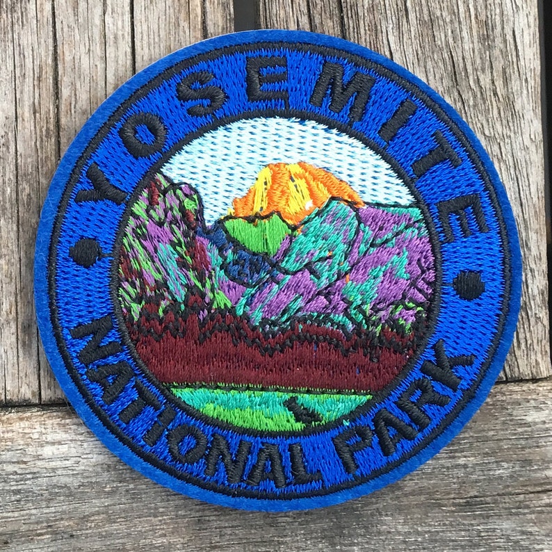 Yosemite National Park Travel Patch | Etsy