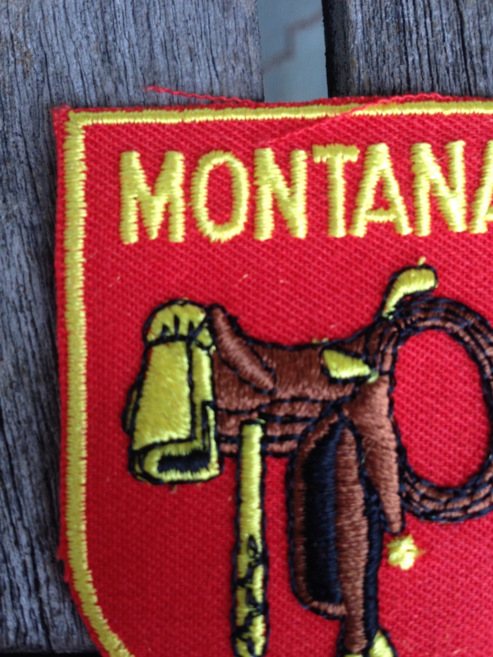 Montana Vintage Travel Patch by Voyager - Etsy