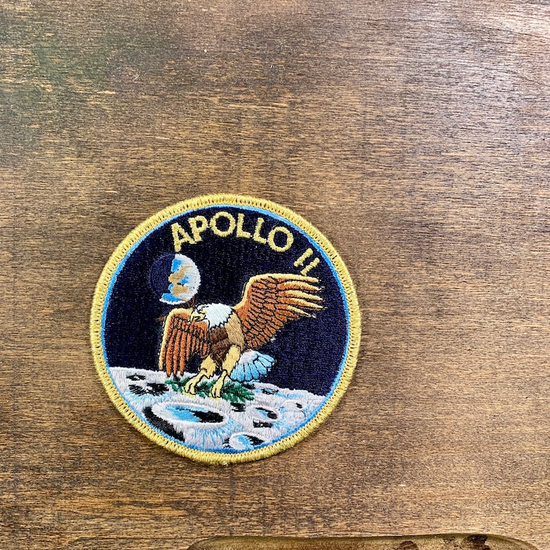 Apollo 11 Mission NASA Souvenir Space Patch | Etsy