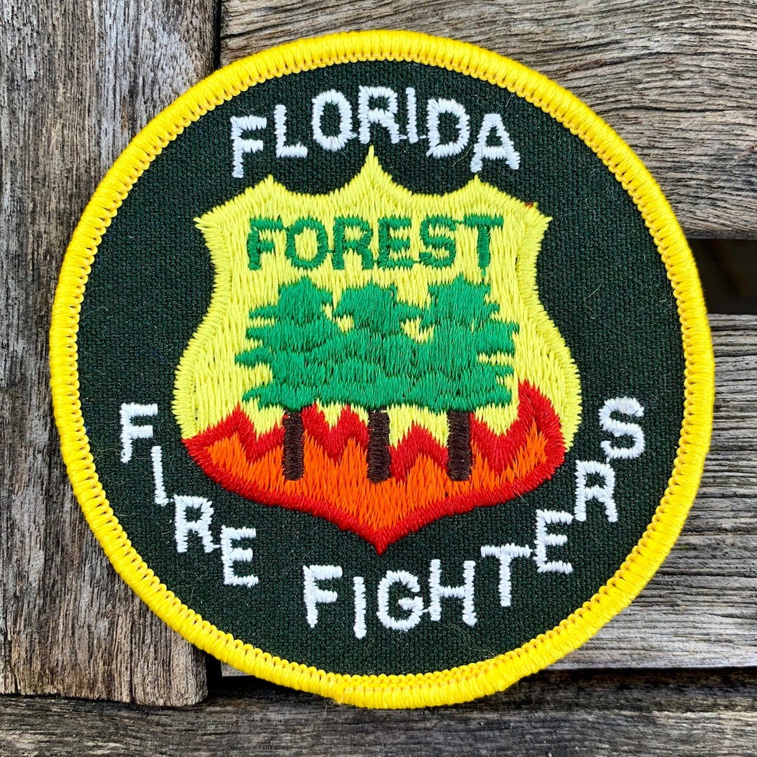 Florida Forest Fire Fighter Patch - Etsy