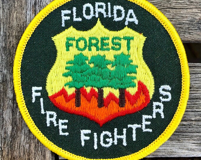 Florida Forest Fire Fighter Patch - Etsy