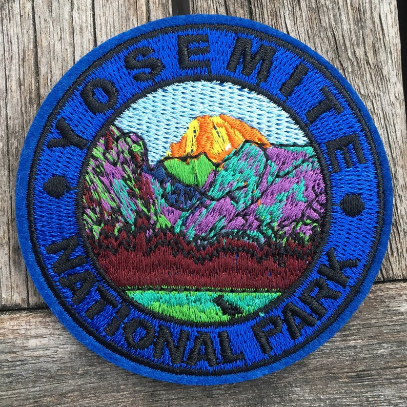 Yosemite National Park Travel Patch | Etsy