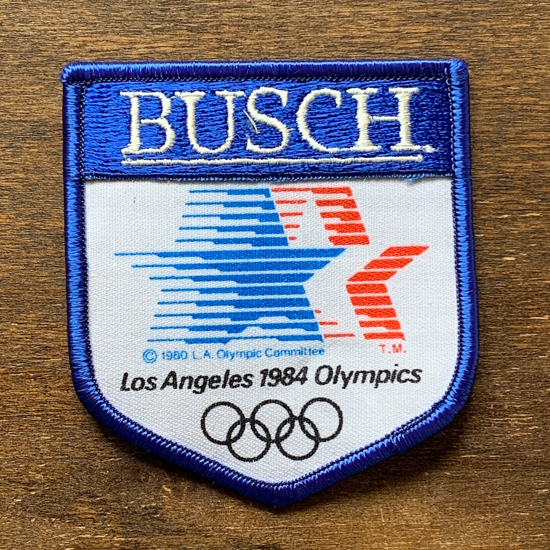 Busch Los Angeles 1984 Olympics Vintage Souvenir Patch - Etsy