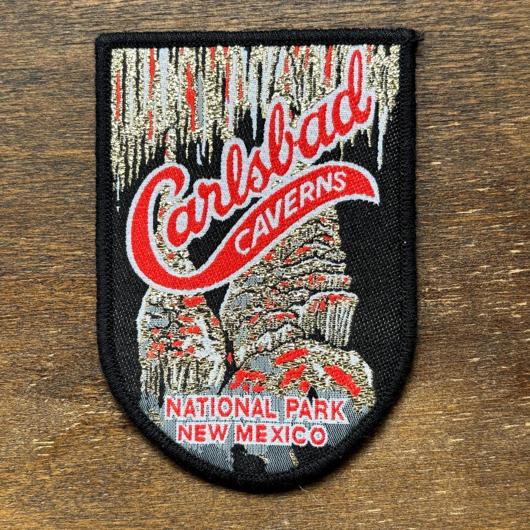 Carlsbad Caverns National Park New Mexico Vintage Travel Patch - Etsy