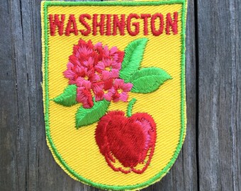 Kingdome Seattle Washington Vintage Travel Patch by Voyager - Etsy
