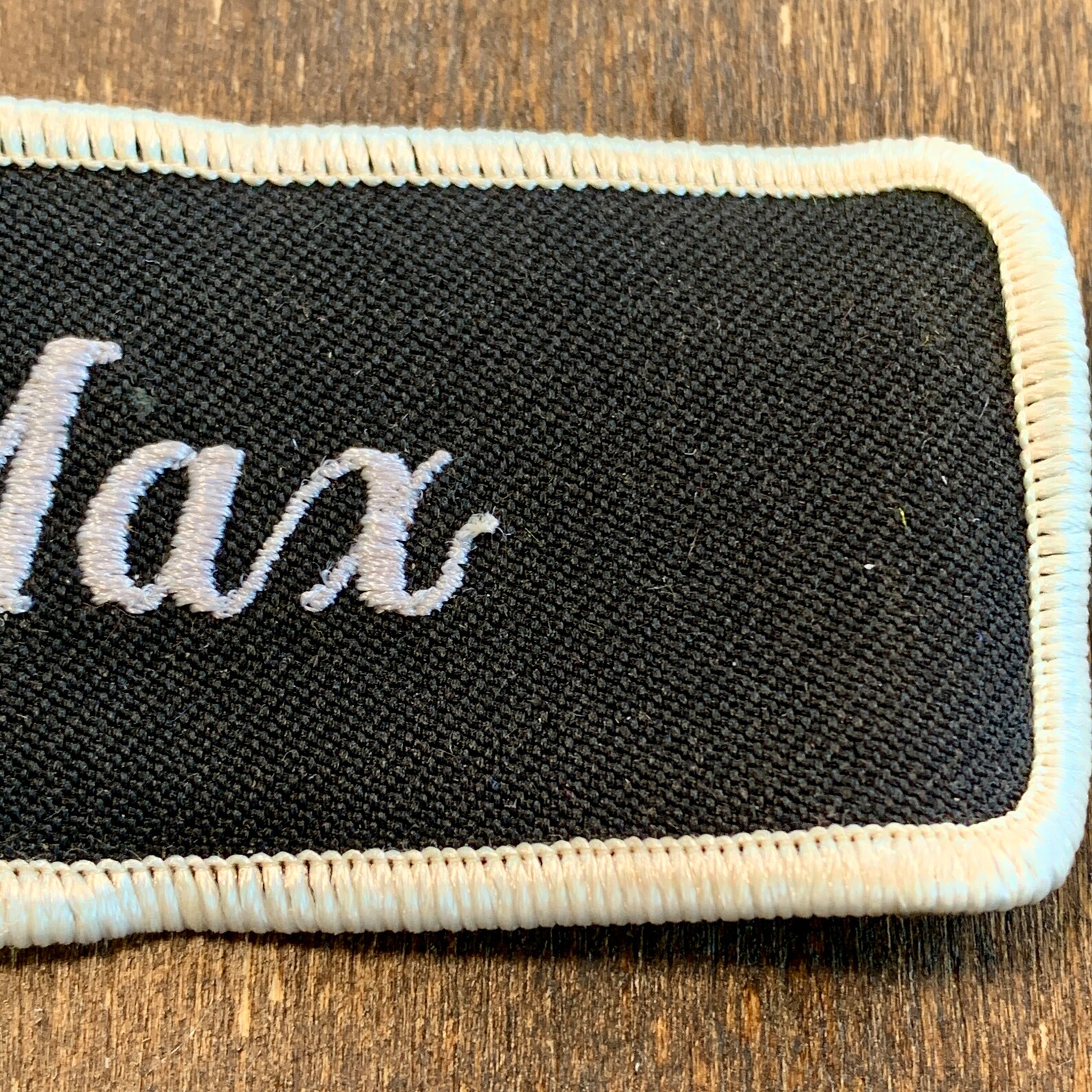Max. A Black Work Shirt Patch That Says max in - Etsy