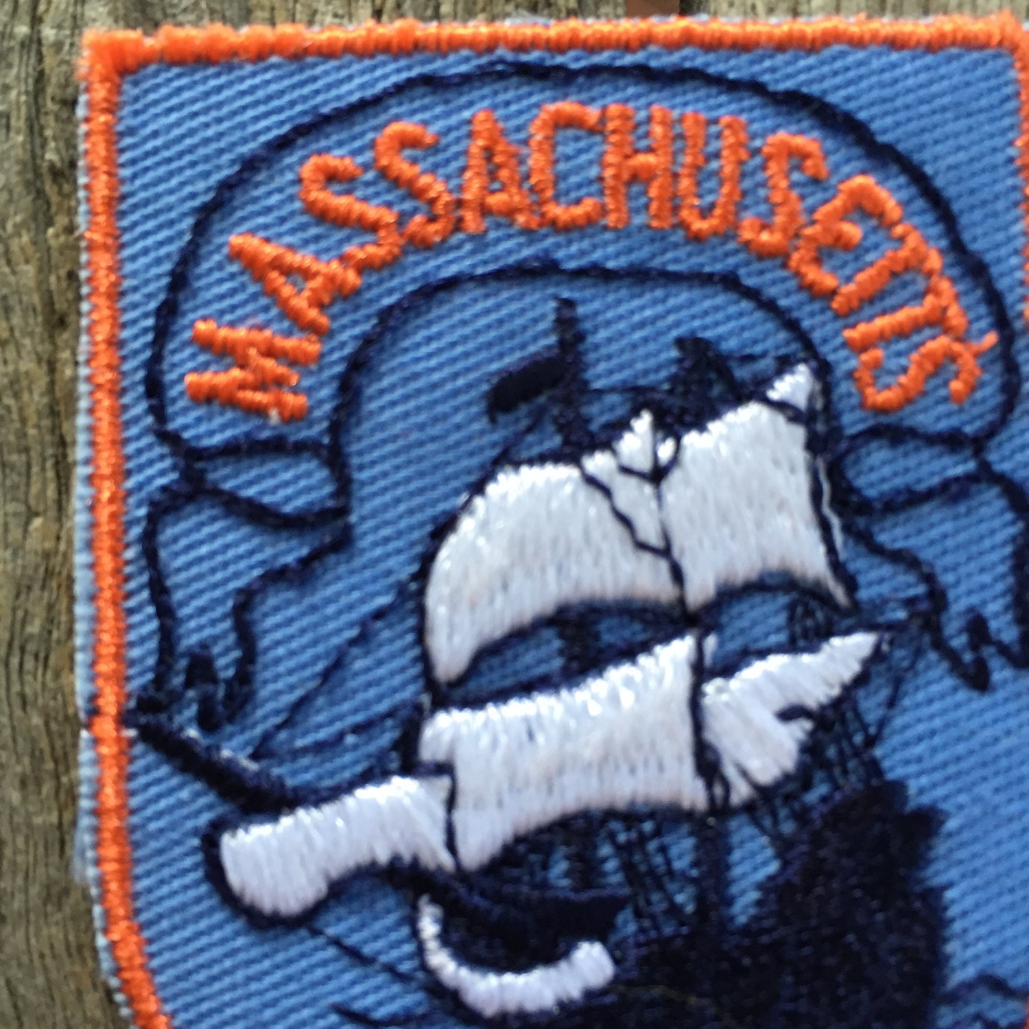 Massachusetts Vintage Souvenir Travel Patch by Voyager - Etsy