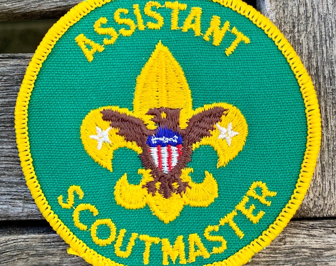 Assistant Scoutmaster Boy Scout Uniform Patch - Etsy