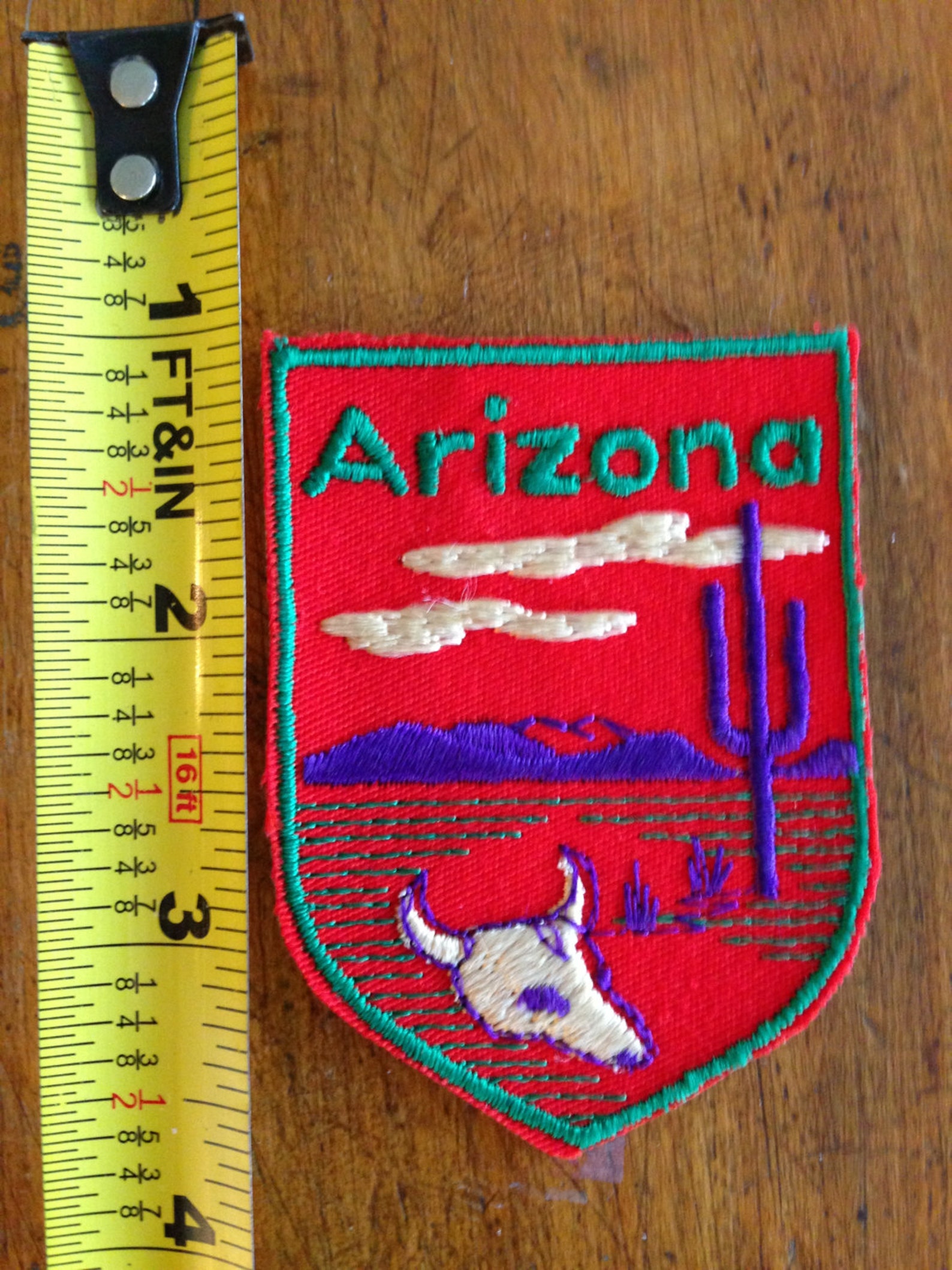 Arizona Vintage Travel Patch | Etsy