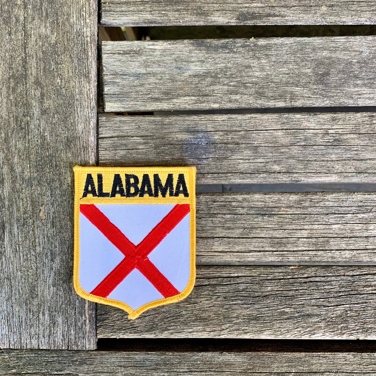 Alabama State Flag Travel Patch | Etsy