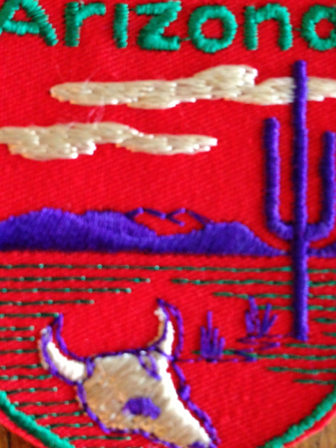 Arizona Vintage Travel Patch | Etsy