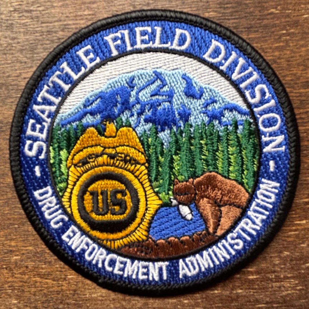 ONLY ONE! Drug Enforcement Administration (DEA) Seattle, Washington ...