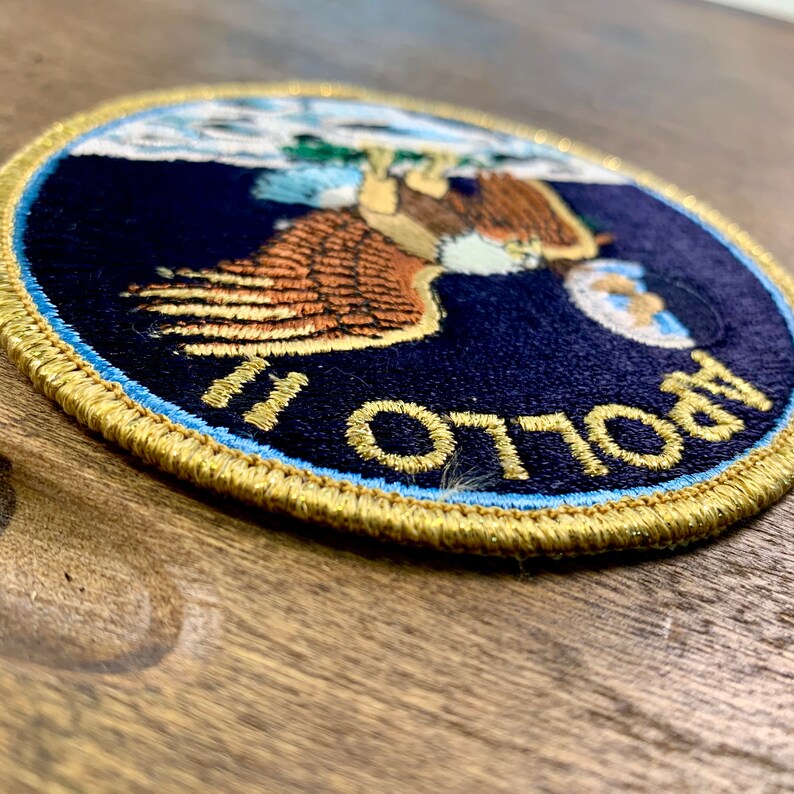 Apollo 11 Mission NASA Souvenir Space Patch | Etsy