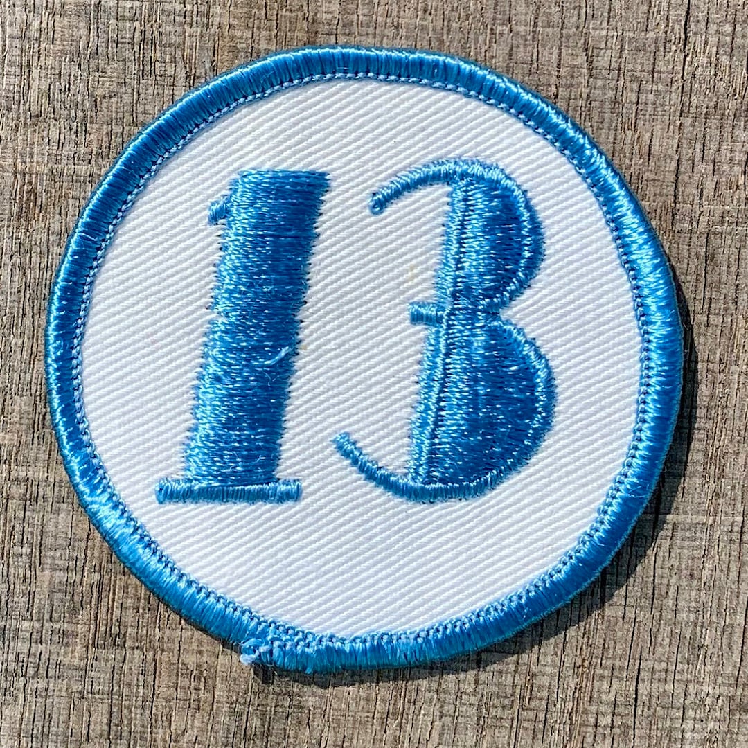 Number 13 Patch - Etsy