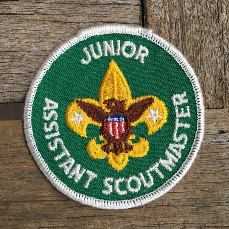 Junior Assistant Scoutmaster Boy Scout Uniform Patch - Etsy