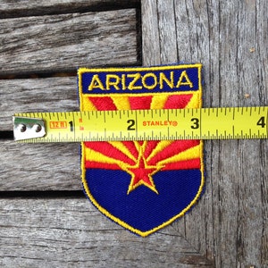 Arizona Vintage Travel Patch by Voyager - Etsy