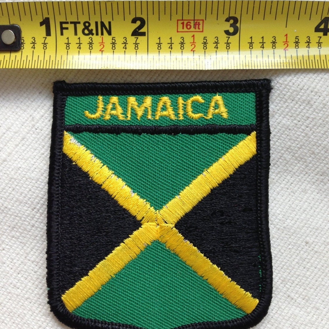 Jamaica Flag Travel Patch - Etsy