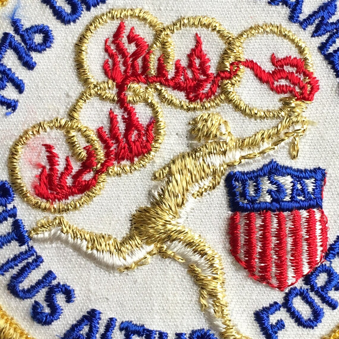 1976 Olympics Games Vintage Souvenir Patch | Etsy