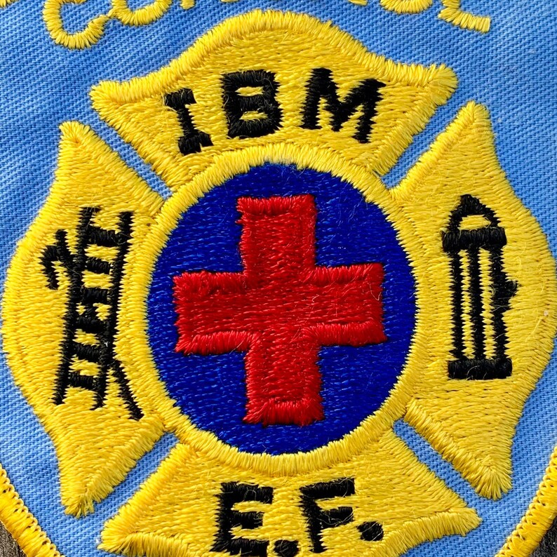 IBM Emergency Control Work Shirt Uniform Patch | Etsy