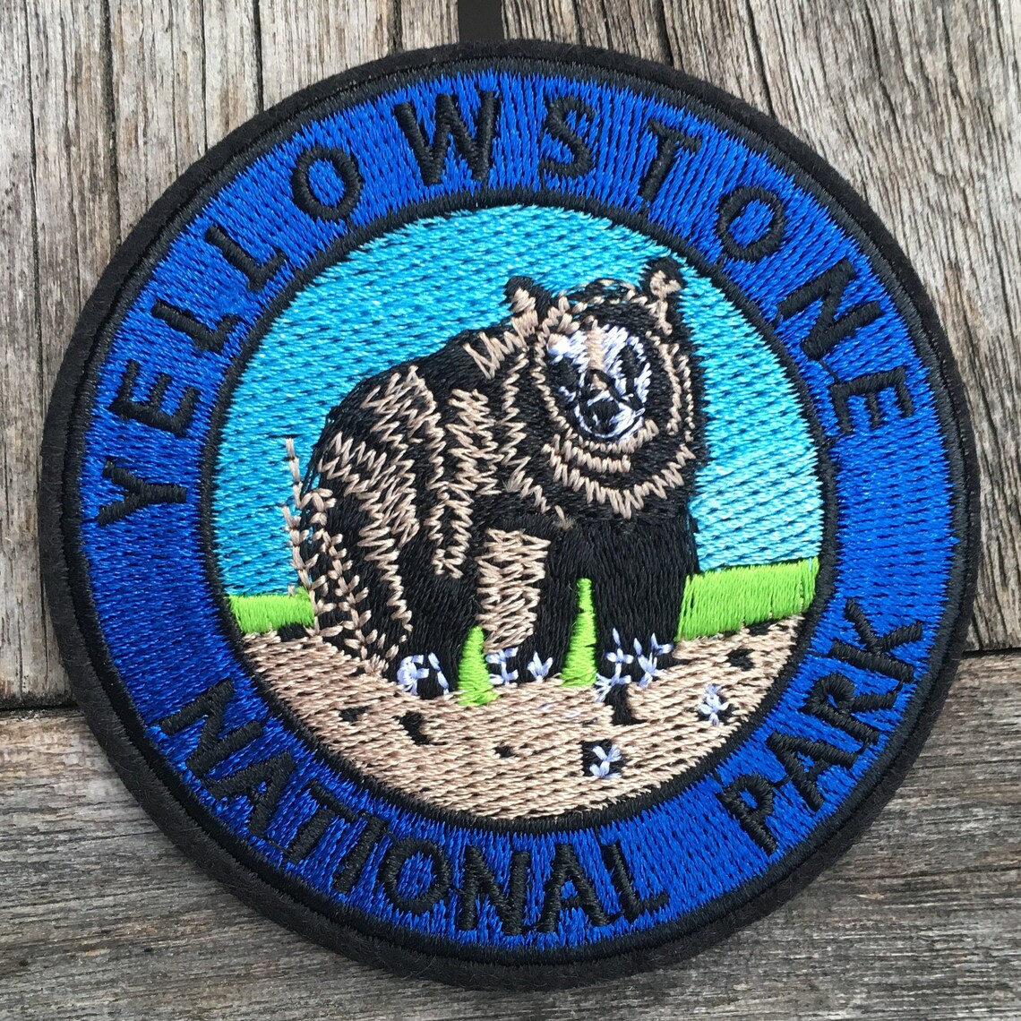 Yellowstone National Park Travel Patch - Etsy