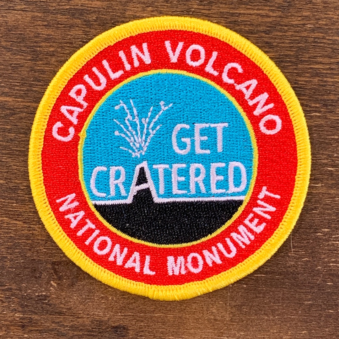 Capulin Volcano National Monument, New Mexico, Souvenir Travel Patch - Etsy