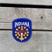 Indiana Flag Vintage Travel Patch - Etsy