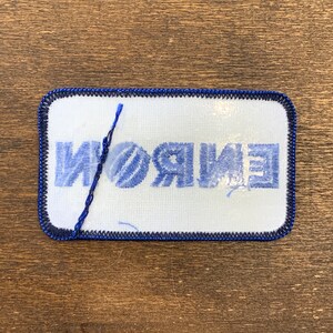 Enron Logo Uniform Patch - Etsy