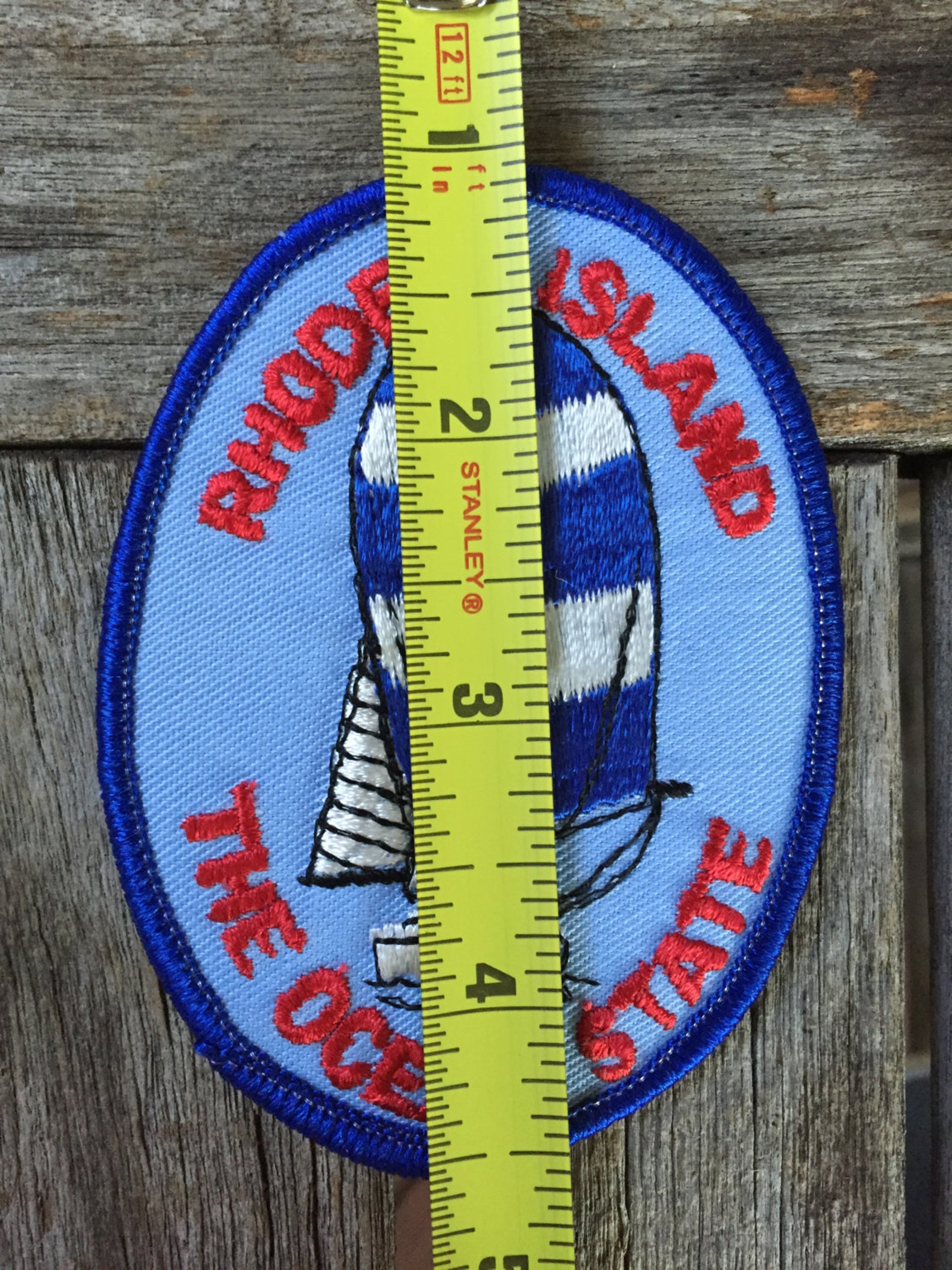 Rhode Island the Ocean State Vintage Souvenir Travel Patch | Etsy