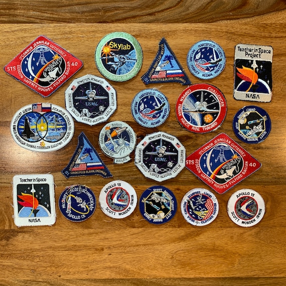 Michelangelo Nasa Challenger Patches