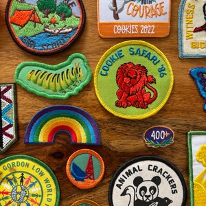 A Batch/lot of 20 Vintage Girls Scout Patches - Etsy
