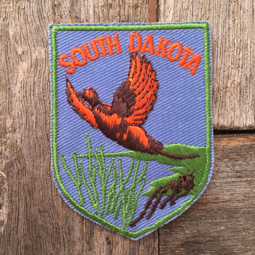 South Dakota Vintage Travel Patch by Voyager - Etsy