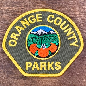 Orange County Parks, California Parks and Rec Uniform Patch - Etsy