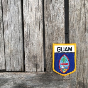 Guam Flag Vintage Travel Patch - Etsy